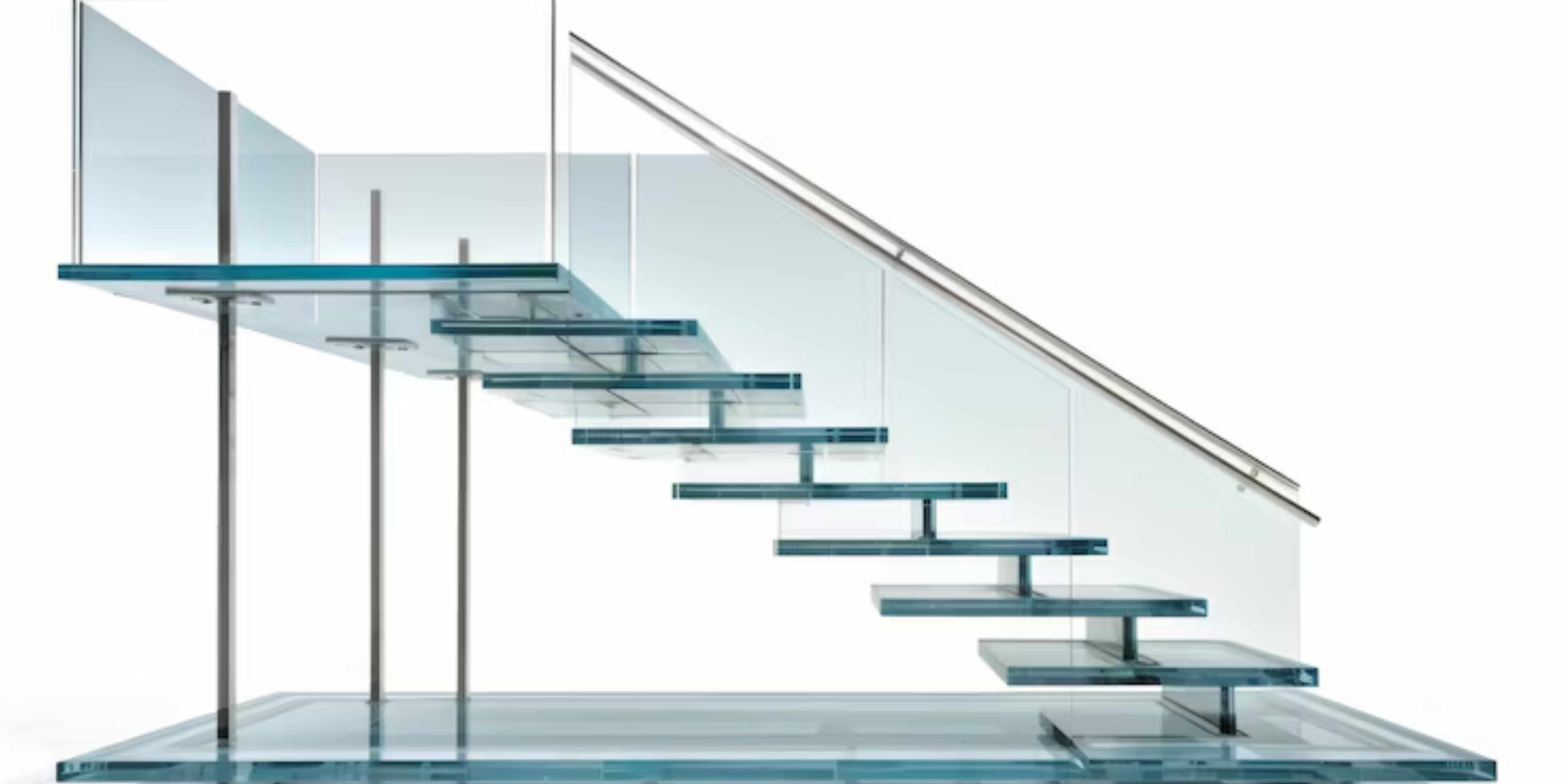 Bear Glass Helps Set Tempered & Laminated Glass Staircases